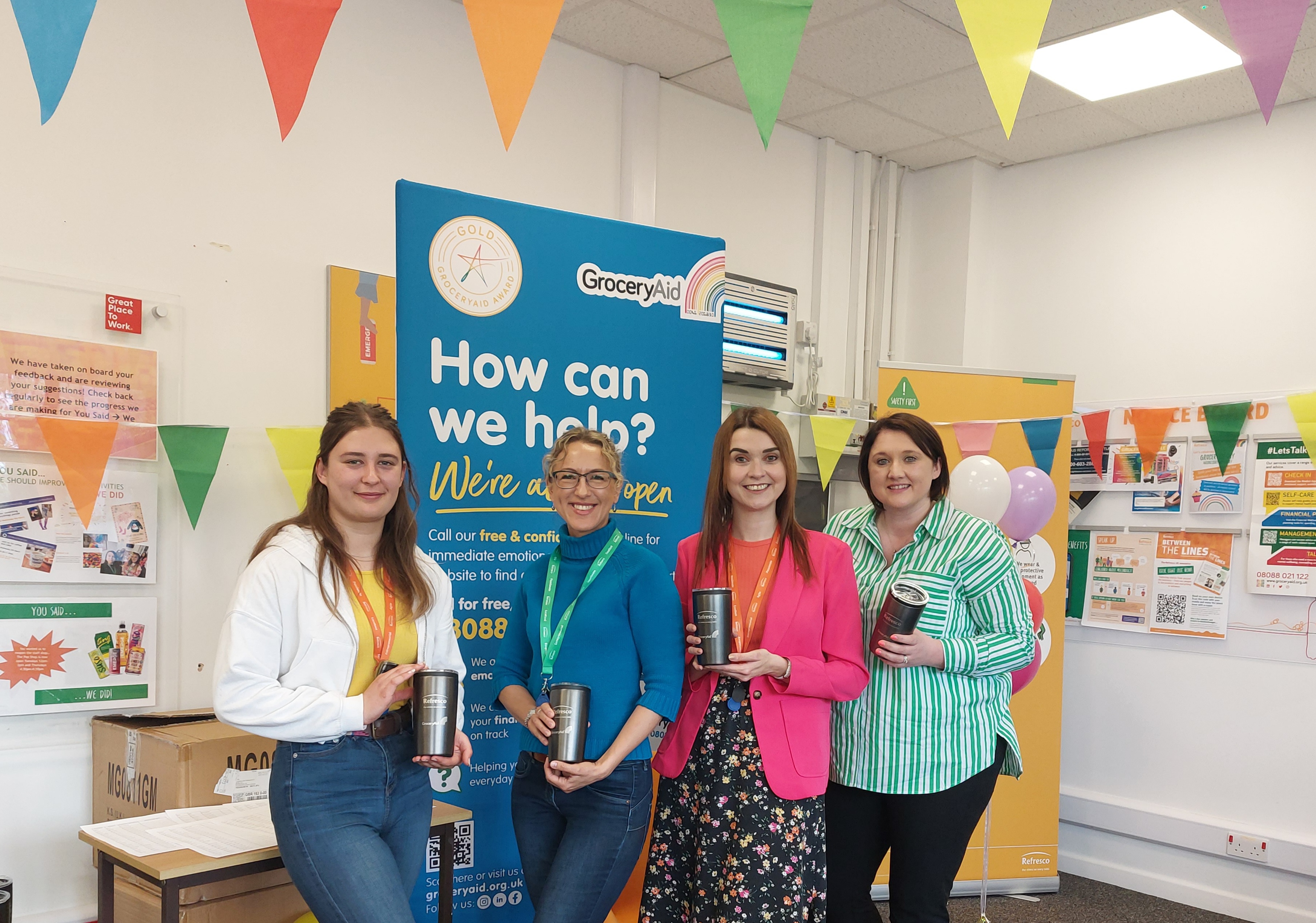 GroceryAid Day 2023 at our UK sites | Refresco