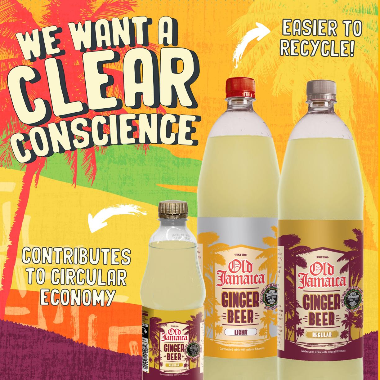 Clear bottles, clear conscience for Old Jamaica | Refresco